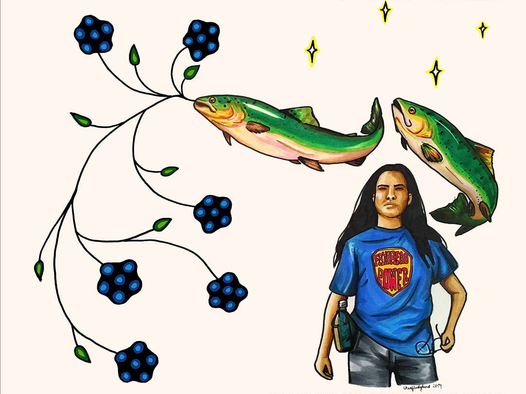 Chief Lady Bird // Featured Artist – tea&bannock